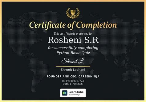rosheni ramesh on linkedin learntube careerninja