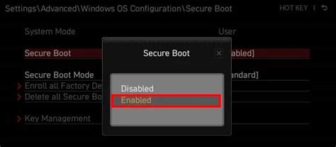 How Enable Secure Boot Windows 11