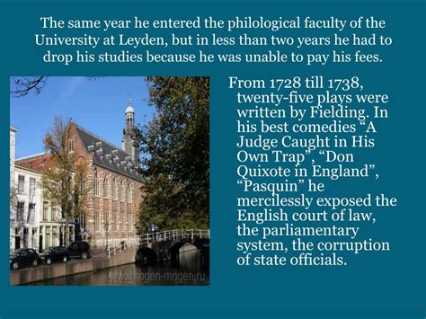 PPT THE DEVELOPMENT OF THE ENGLISH REALISTIC NOVEL HENRY FIELDING