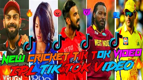 New Cricket 🏏 Tik Tok Video 💯new Ipl Tik Tok Video 🎉tiktok Viral