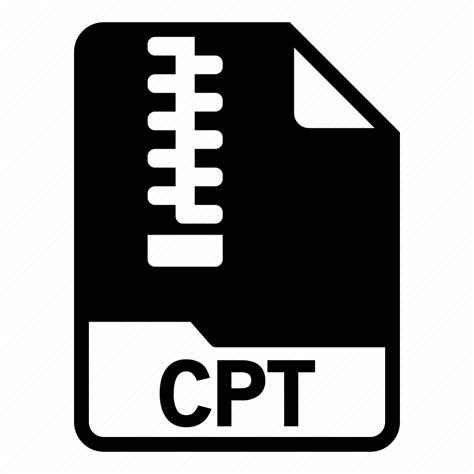 Archive Compressed Cpt File Icon Download On Iconfinder