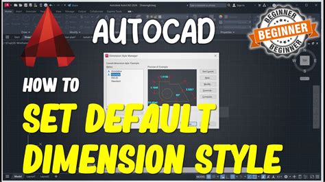 Dimension Style Manager Autocad 2021 At Rosie Halsey Blog