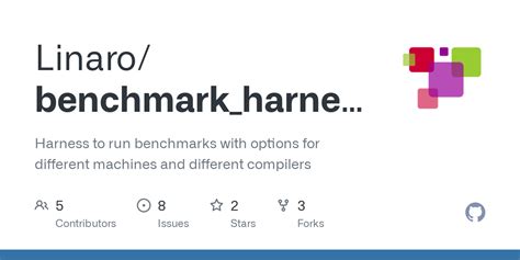 Github Linarobenchmarkharness Harness To Run Benchmarks With