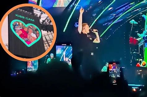Wrocław Najsłodszy kiss cam przed koncertem Dawida Podsiadło we