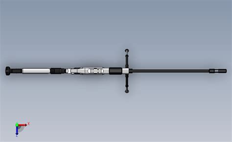 狙击步枪 SOLIDWORKS 模型图纸下载 懒石网