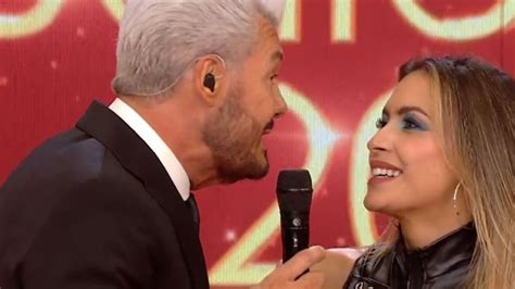 Chape En El Bailando Con Un Beso Marcelo Tinelli Y Milett Figueroa Le