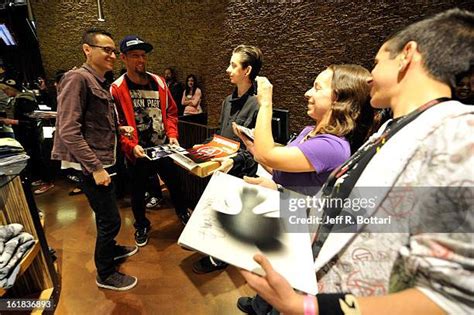 71 Linkin Park Autograph Signing At Club Tattoo Photos And High Res