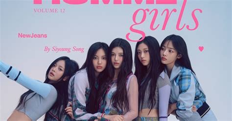 뉴진스 美 옴므걸즈 표지 장식 K팝 아티스트 최초