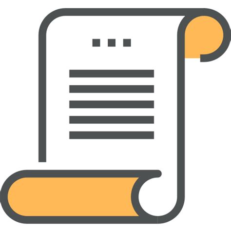 File Page Paper Scenario Script Icon