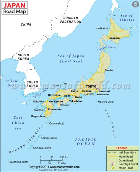 Japan Road Map