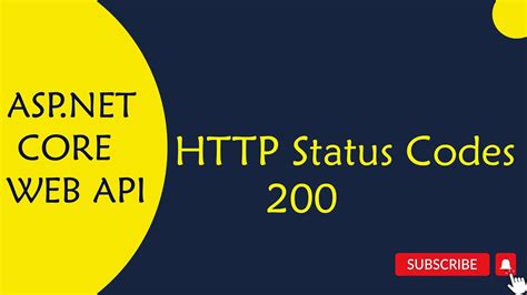 Aspnet Core Web Api 12 200 Status Code In Aspnet Core Web Api In Telugu Youtube