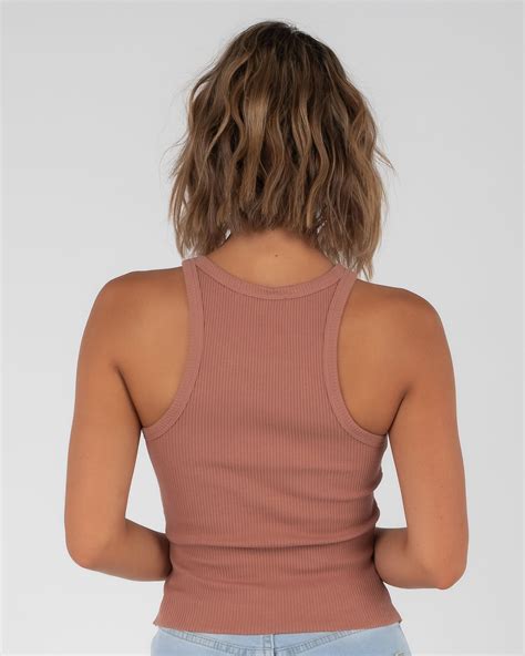 Shop Mooloola Cailie Tank Top In Rose Fast Shipping And Easy Returns