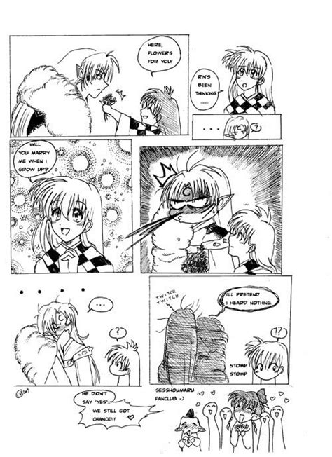 He Didn T Say No D Inuyasha Funny Sesshomaru Rin And Sesshomaru