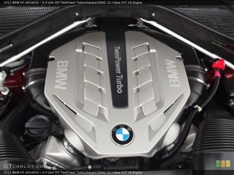 44 Liter Dfi Twinpower Turbocharged Dohc 32 Valve Vvt V8 2011 Bmw X6