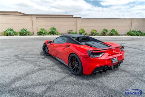 Ferrari 488 With HRE P101 In Satin Black HRE Wheels Flickr