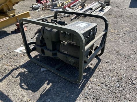 mil std generator g160 j stout auction