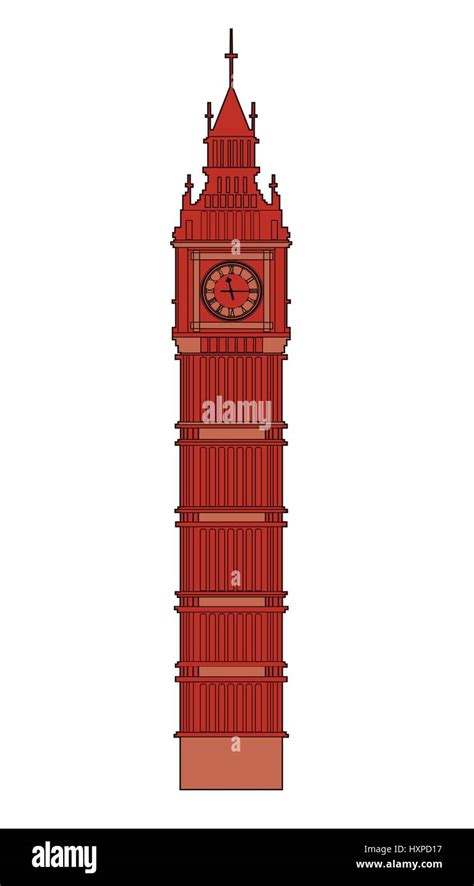 Big Ben Vector Stock Vector Image And Art Alamy