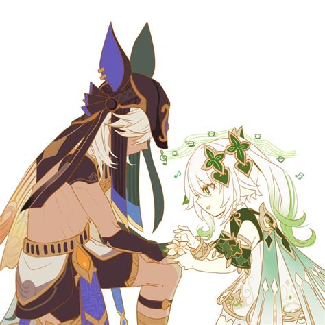 Nahida And Cyno Genshin Impact Drawn By Sp I Ppp Danbooru