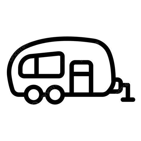 캐러밴 벡터 아이콘 디자인 일러스트 레이 션 대상 교통 캠핑 Png 일러스트 및 벡터 에 대한 무료 다운로드 Pngtree