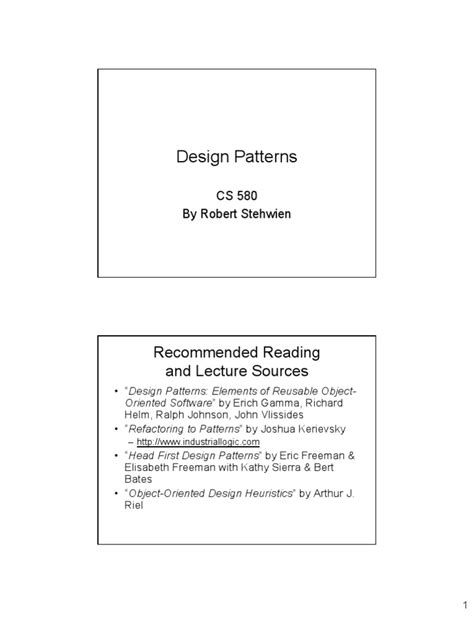 design patterns pdf inheritance object oriented programming