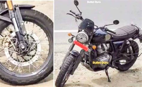 Royal Enfield Y Otra 650 En Desarrollo Scram O Sherpa 650
