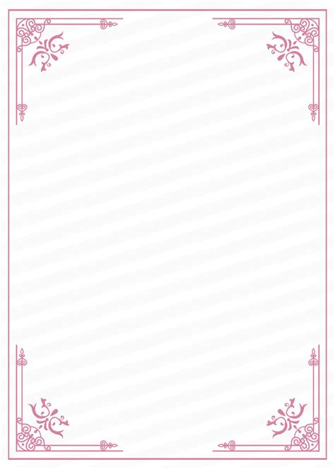 Free Border Invitation Templates Editable And Printable