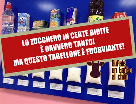 Lo Zucchero Nelle Bibite Butac Bufale Un Tanto Al Chilo