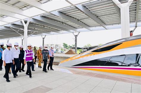 Proyek Kereta Cepat Jakarta Bandung Capai 88 8 Operasional
