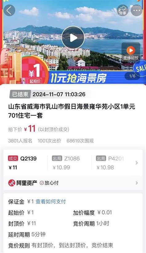 筍盤3000人搶︱¥11成交山東450呎海景房 江蘇女仲要交一筆錢 星島日報