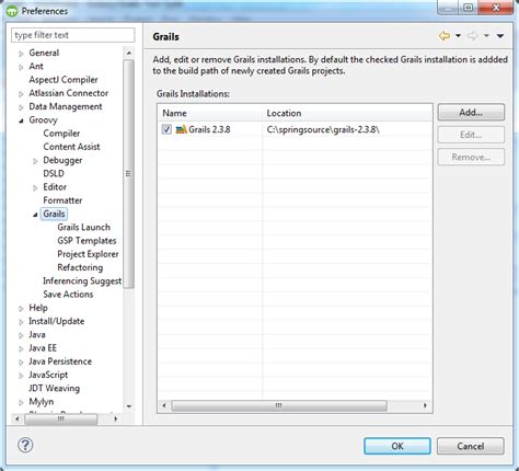 how to setup grails framework in windows environment