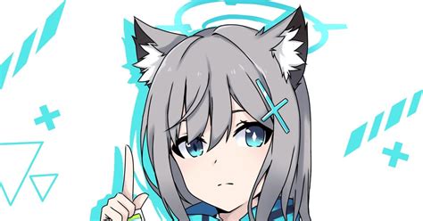 ブルーアーカイブ Shiroko Blue Archive 砂狼シロコ Heiko Akenoのイラスト Pixiv