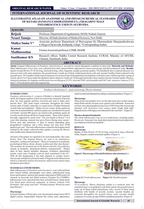 Pdf Illustrative Atlas On Anatomical And Physicochemical Standards Of