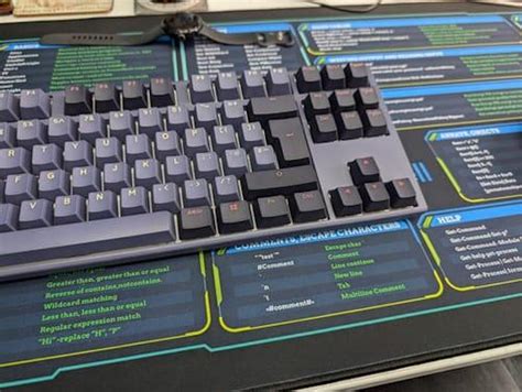 Python Cheat Sheet Desk Mat Geek Guise