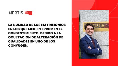 Nulidad Matrimonios Que Medien Error En El Consetimiento