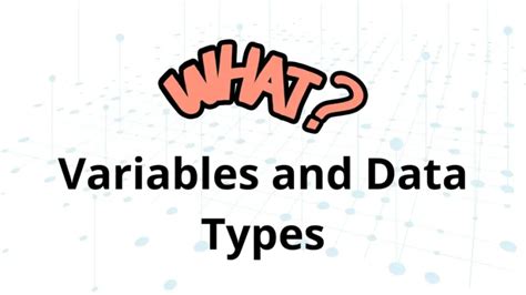 Variables Y Tipos De Datos Conceptos Básicos Que Debes Dominar