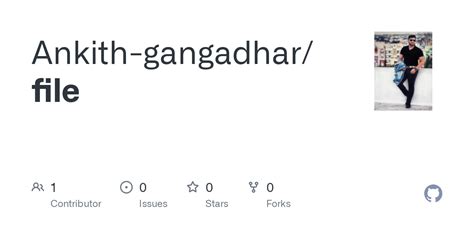 GitHub Ankith Gangadhar File