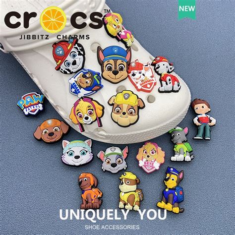 Jibbitz Crocs ของแทั Set Paw Patrol ชุดปุ่มกดจิ๊บบิทซ์ Shopee Thailand