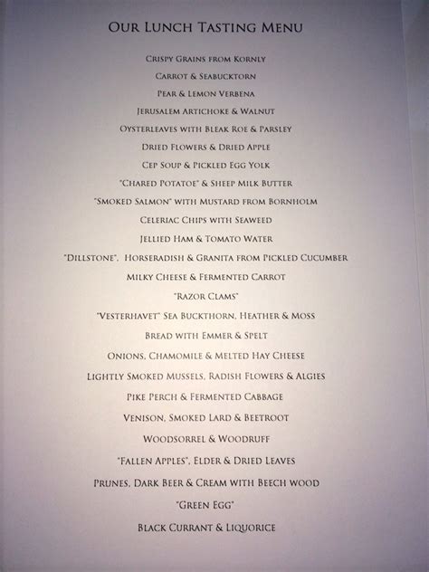 Restaurant Review Geranium Copenhagen Pt 1 Enter The Quaniverse