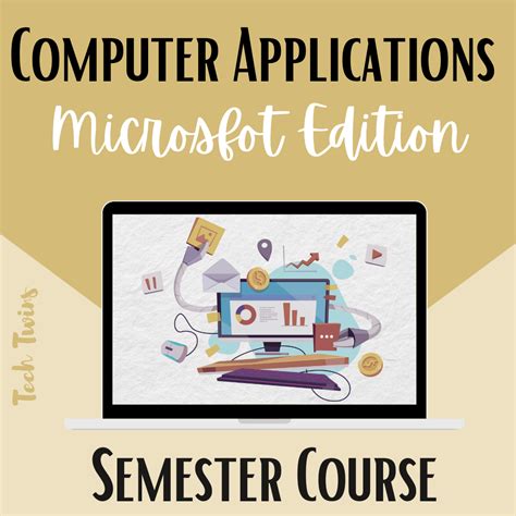 Computer Applications Course And Bundle Microsoft Edition 1 Semester Turnkey Made By Teachers