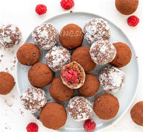 Raspberry Bliss Balls 13 Wellnessdove