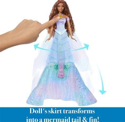 Mattel Disney The Little Mermaid Transforming Ariel