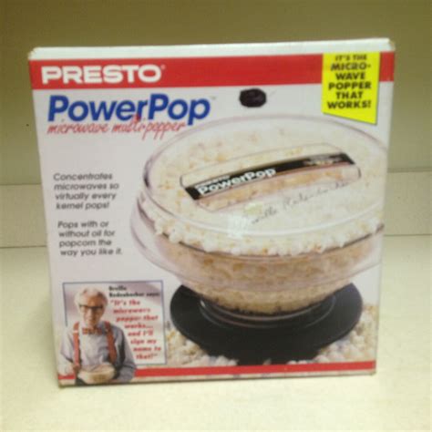 Presto Powerpop Microwave Multi Popper 04830 Orville Redenbacher