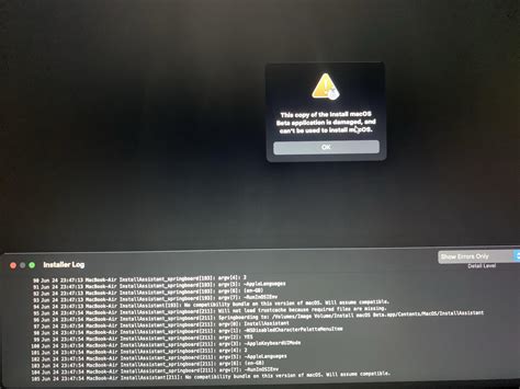 anyone know how to fix this error i m try to fresh install mac os big