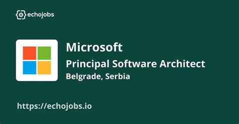 Hiring Principal Software Architect Belgrade Serbia Python Javascript Html Azure Aws Machine