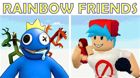 Friday Night Funkin VS Rainbow Friends Roblox Rainbow Friends Chapter FNF Mod YouTube