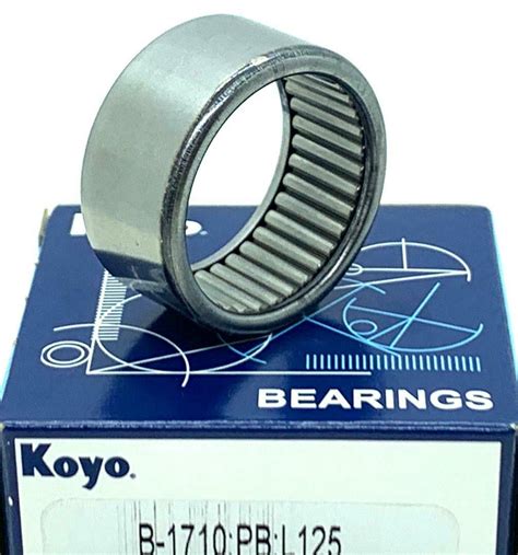 B 1710 Koyo Needle Roller Bearing Full Complement Drawn Cup Open