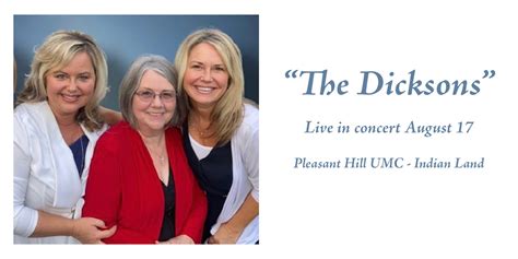 The Dicksons In Concert Past Community Events Pleasant Hill