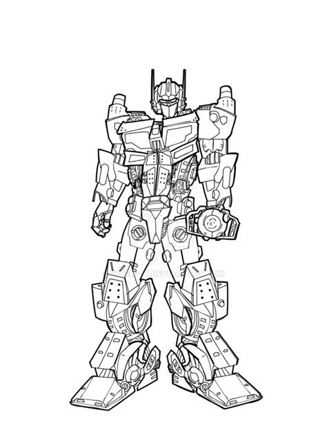 Coloriage Optimus Prime 120 Coloriages Sur Wonder