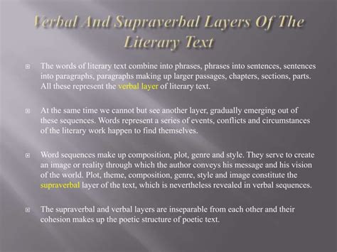 Literary Text As Poetic Structure Pptx