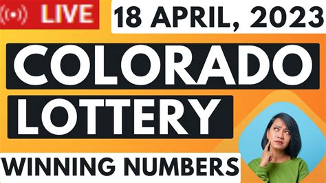 Colorado Evening Lottery Draw Results 18 Apr 2023 Pick 3 Cash 5